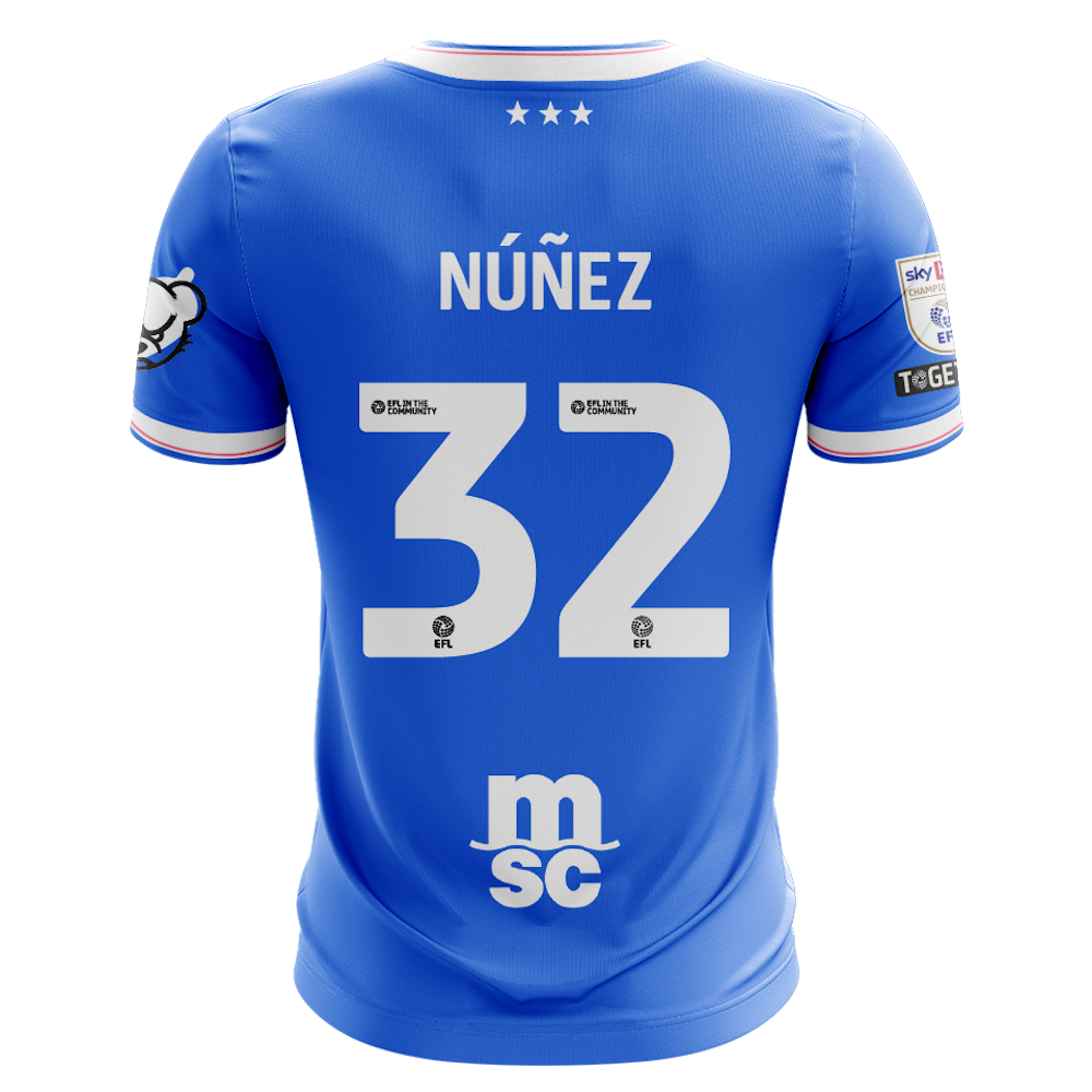 Marcelino Nuñez | Ipswich Town - Blackburn Rovers | MatchWornShirt