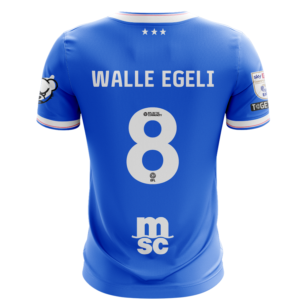 Sindre Walle Egeli | Ipswich Town - Stoke City | MatchWornShirt
