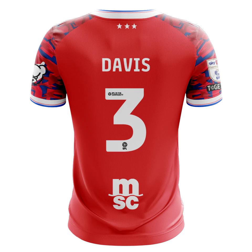 Leif Davis | Derby County - Ipswich Town | MatchWornShirt