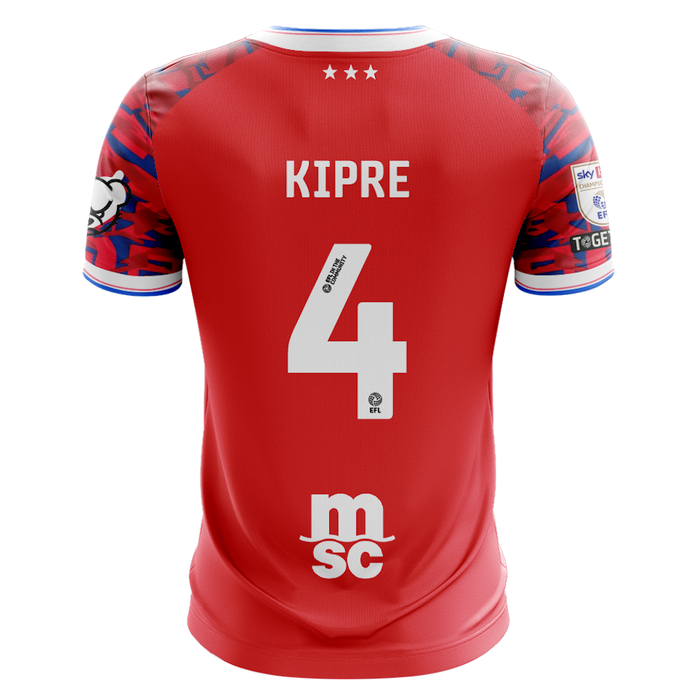 Cedric Kipre | Millwall - Ipswich Town | MatchWornShirt
