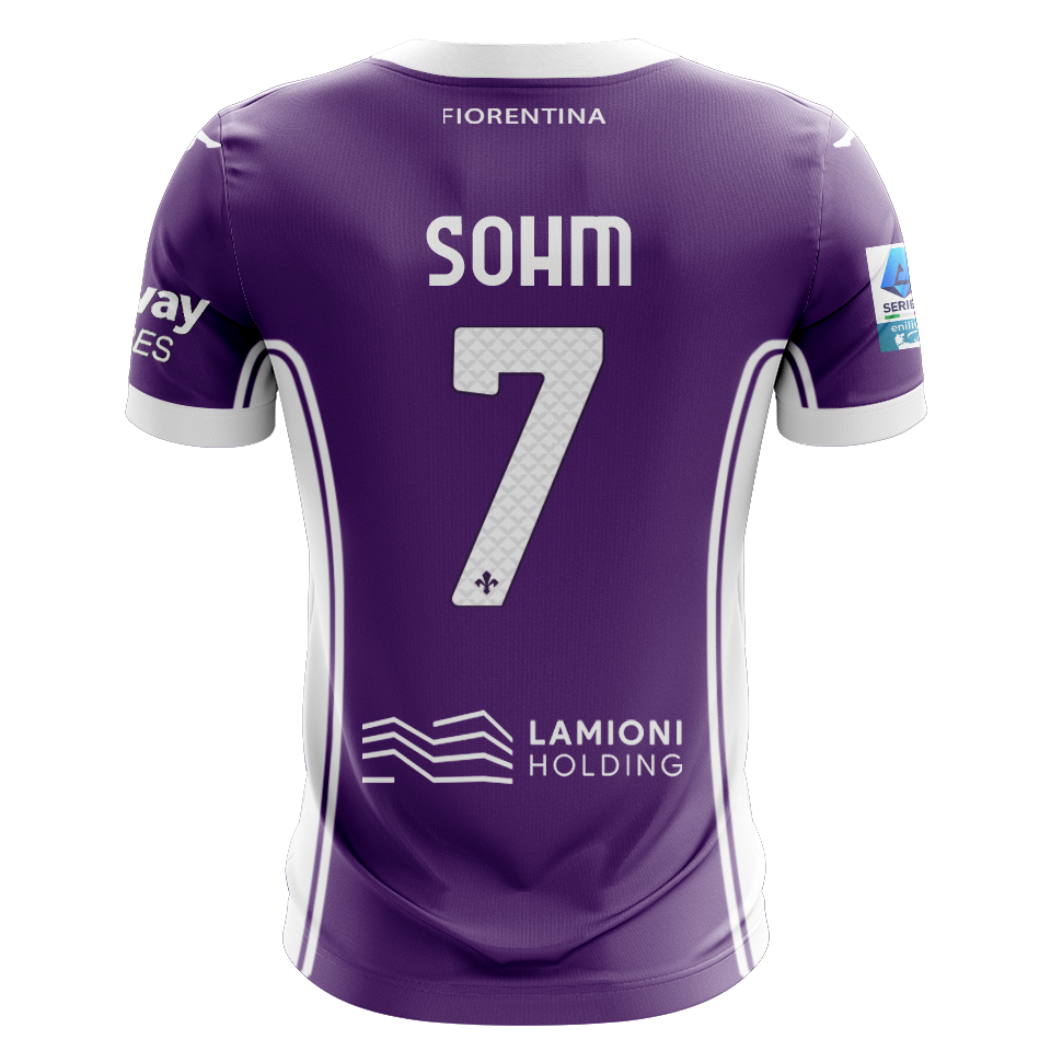 Simon Sohm | Fiorentina - AC Milan | MatchWornShirt