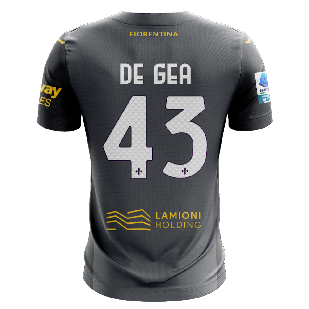 David de Gea | Fiorentina - AC Milan | MatchWornShirt