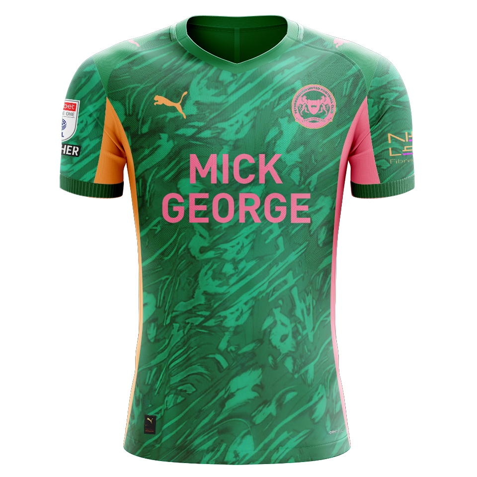 Bastian Smith | Wycombe Wanderers - Peterborough United | MatchWornShirt