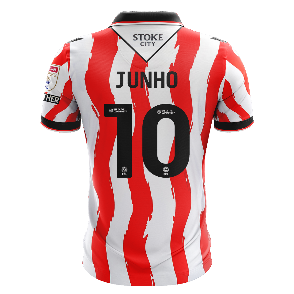 Jun-ho Bae 배준호 | Stoke City - Middlesbrough | MatchWornShirt