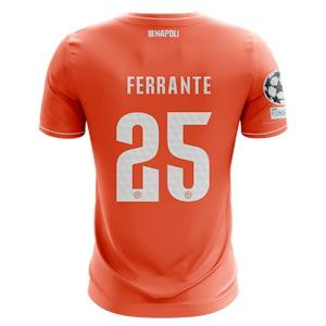 Mathias Ferrante | SL Benfica - Napoli | MatchWornShirt