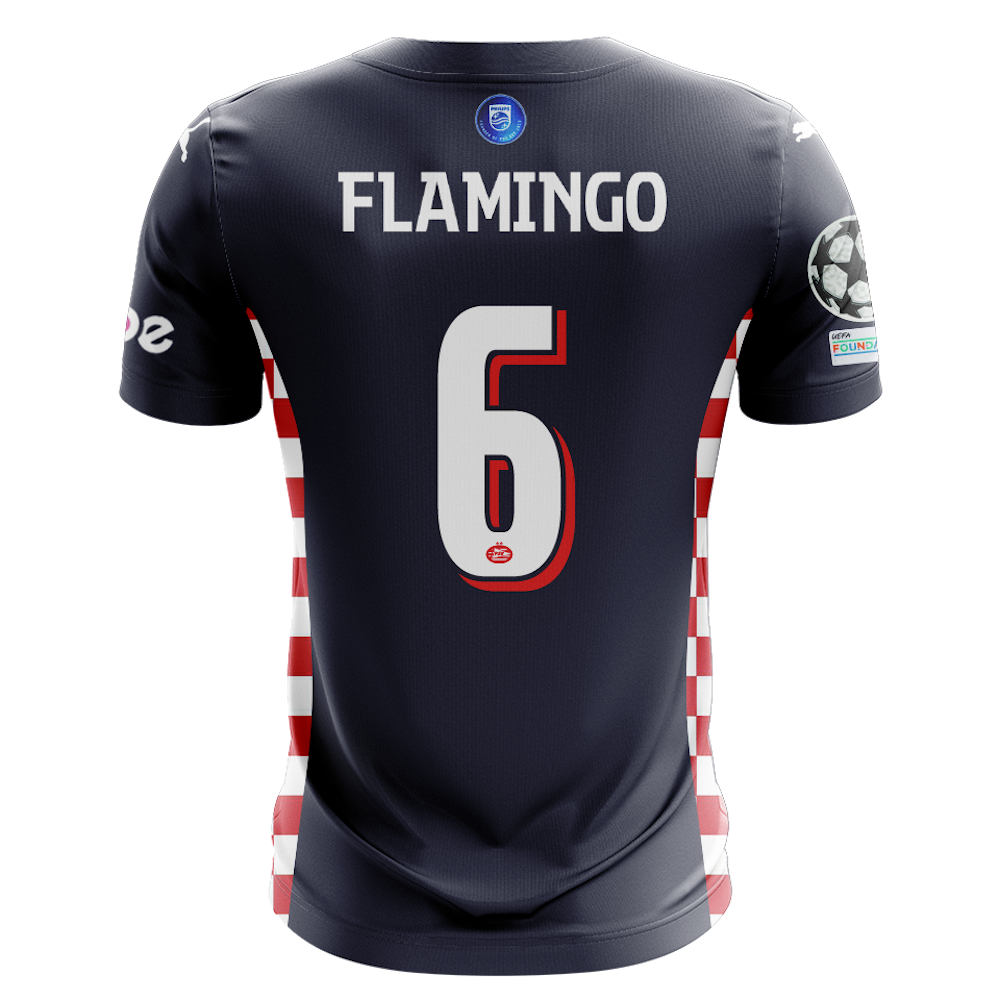 Ryan Flamingo | Newcastle United - PSV | MatchWornShirt
