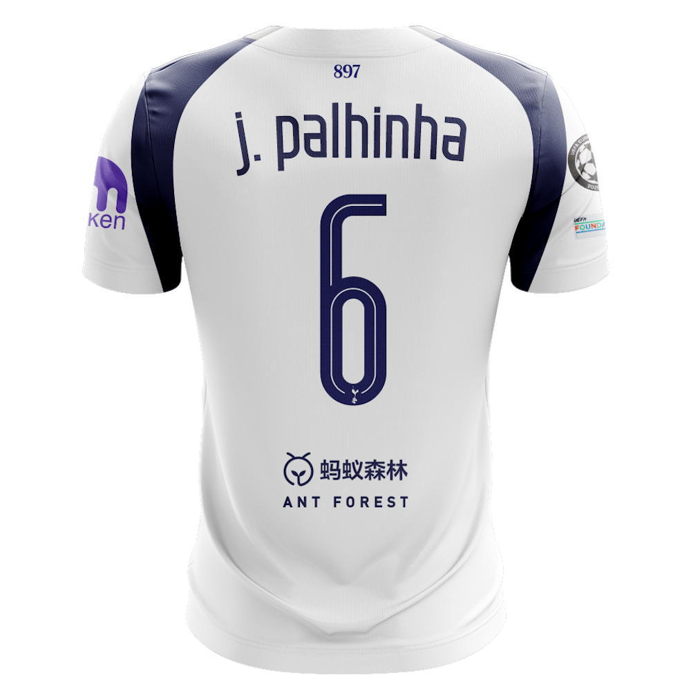 João Palhinha | Eintracht Frankfurt - Tottenham Hotspur | MatchWornShirt
