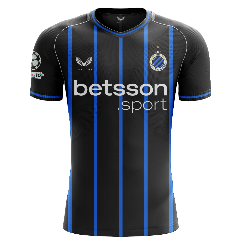 Christos Tzolis | Club Brugge - Olympique de Marseille | MatchWornShirt