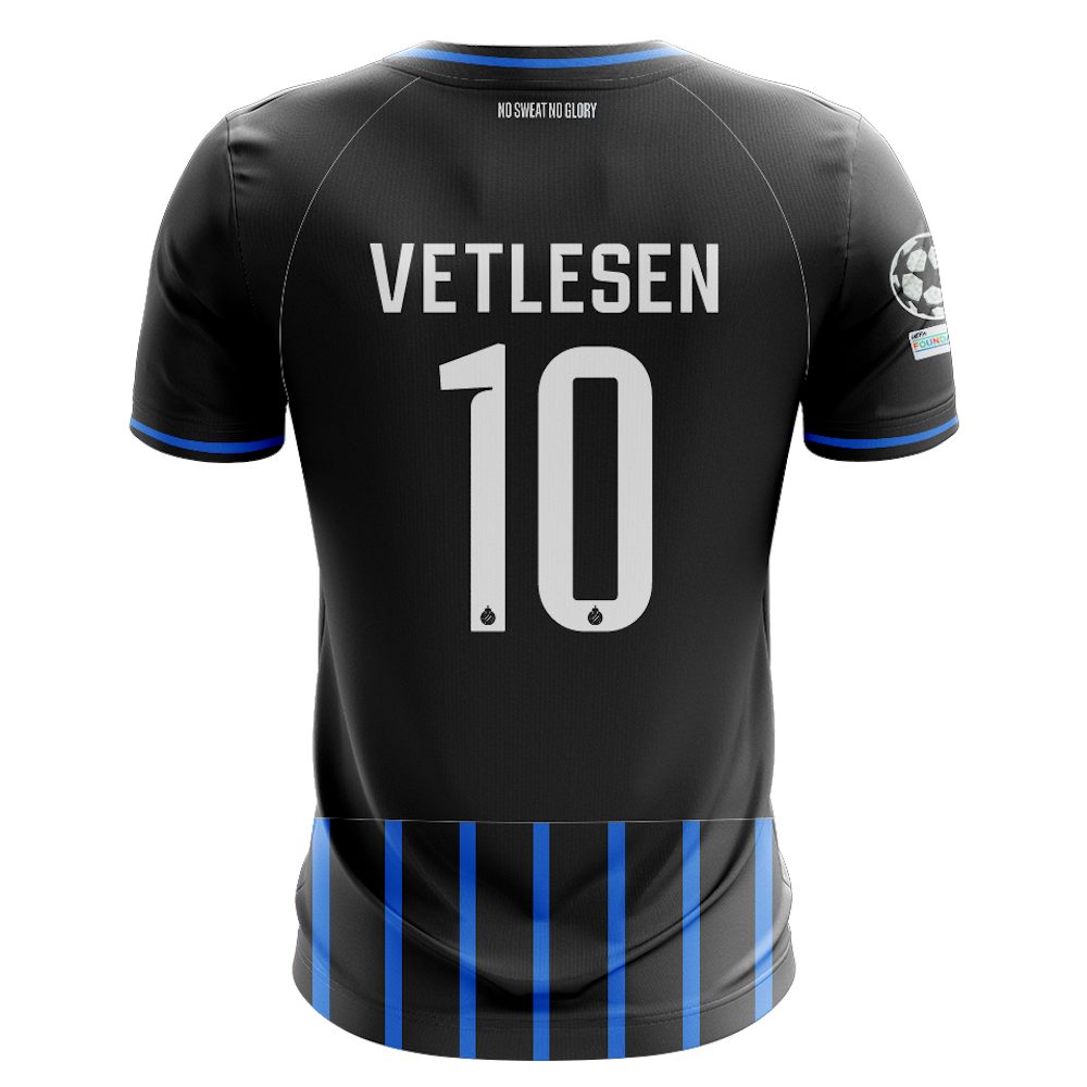 Hugo Vetlesen | Club Brugge - Olympique de Marseille | MatchWornShirt