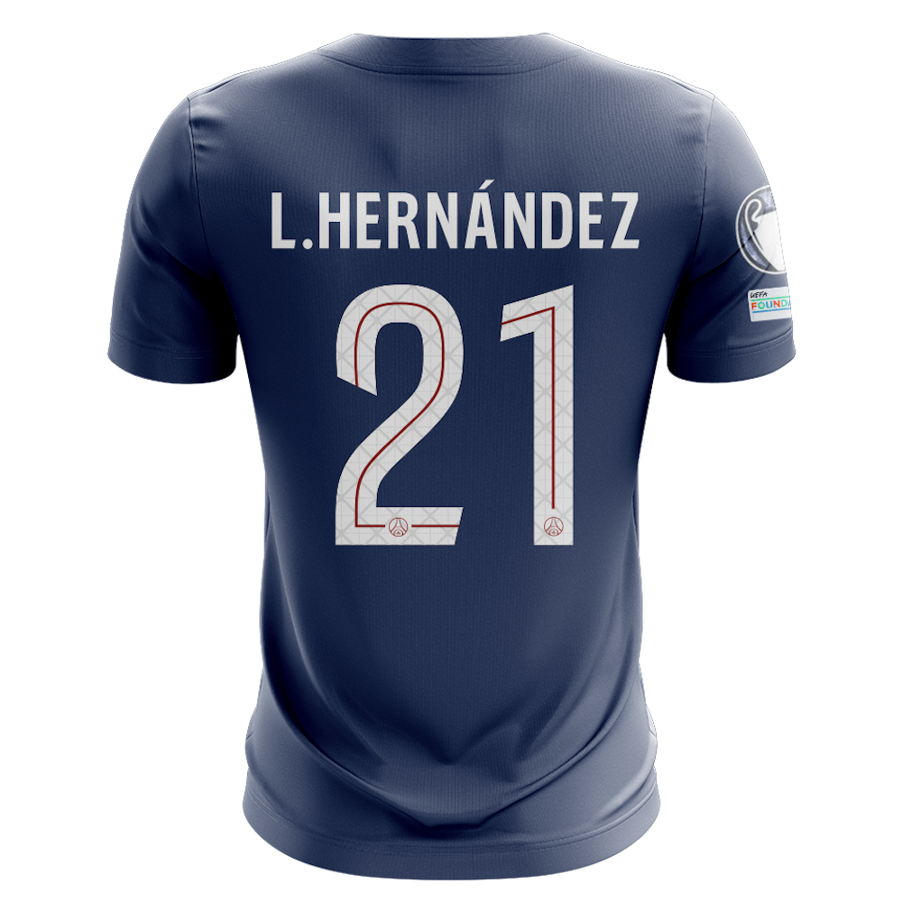 Lucas Hernández | Paris Saint-Germain - Newcastle United | MatchWornShirt