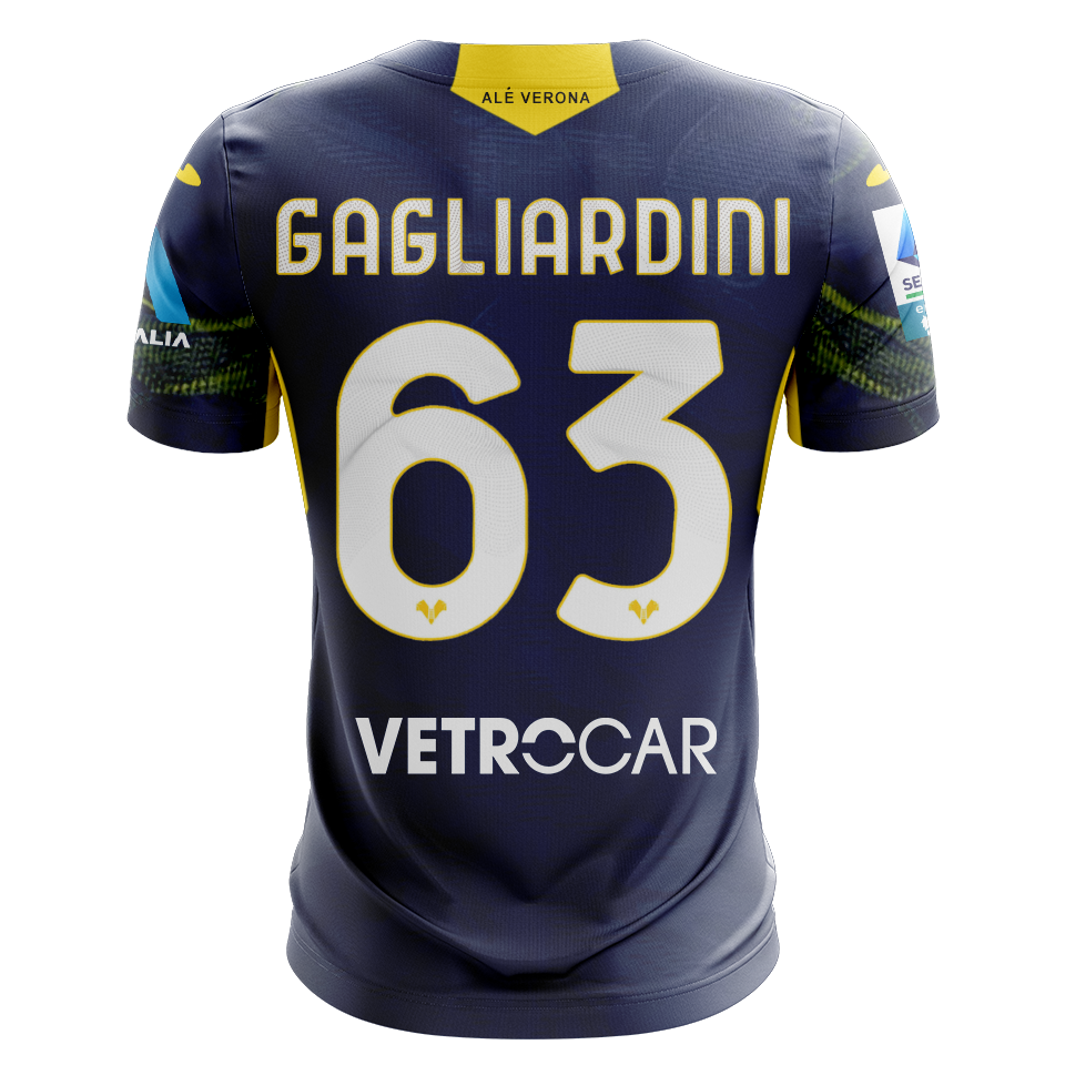Roberto Gagliardini | Hellas Verona FC - Lazio | MatchWornShirt