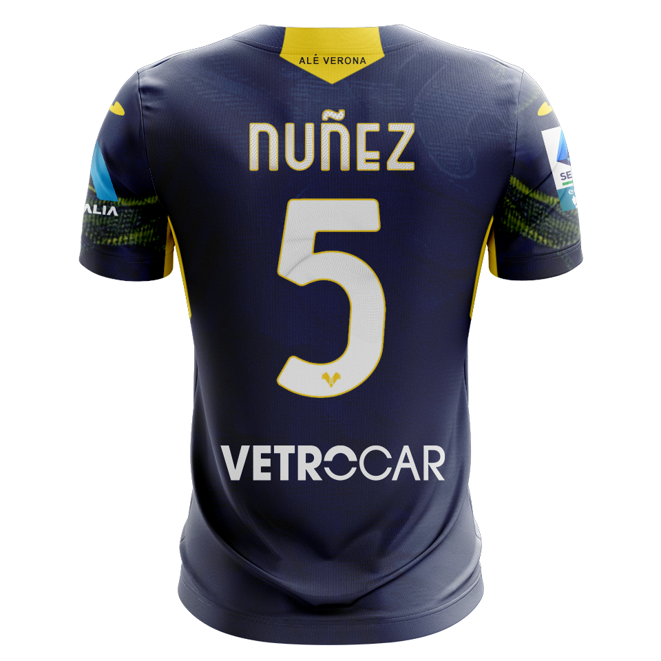 Unai Núñez | Hellas Verona FC - Lazio | MatchWornShirt