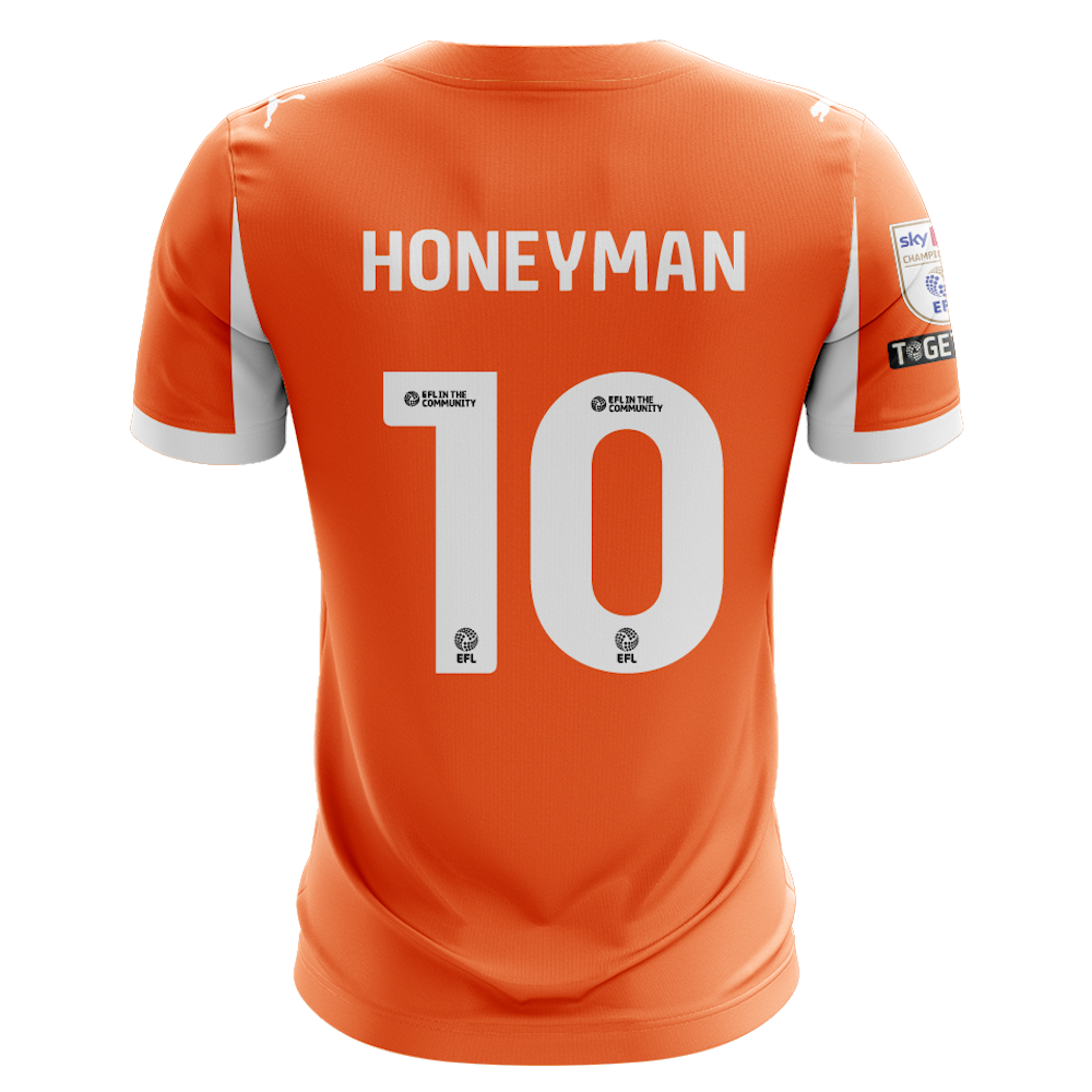 George Honeyman | Blackpool - Burton Albion | MatchWornShirt