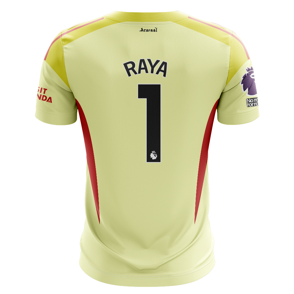 David Raya | Arsenal - Liverpool | MatchWornShirt