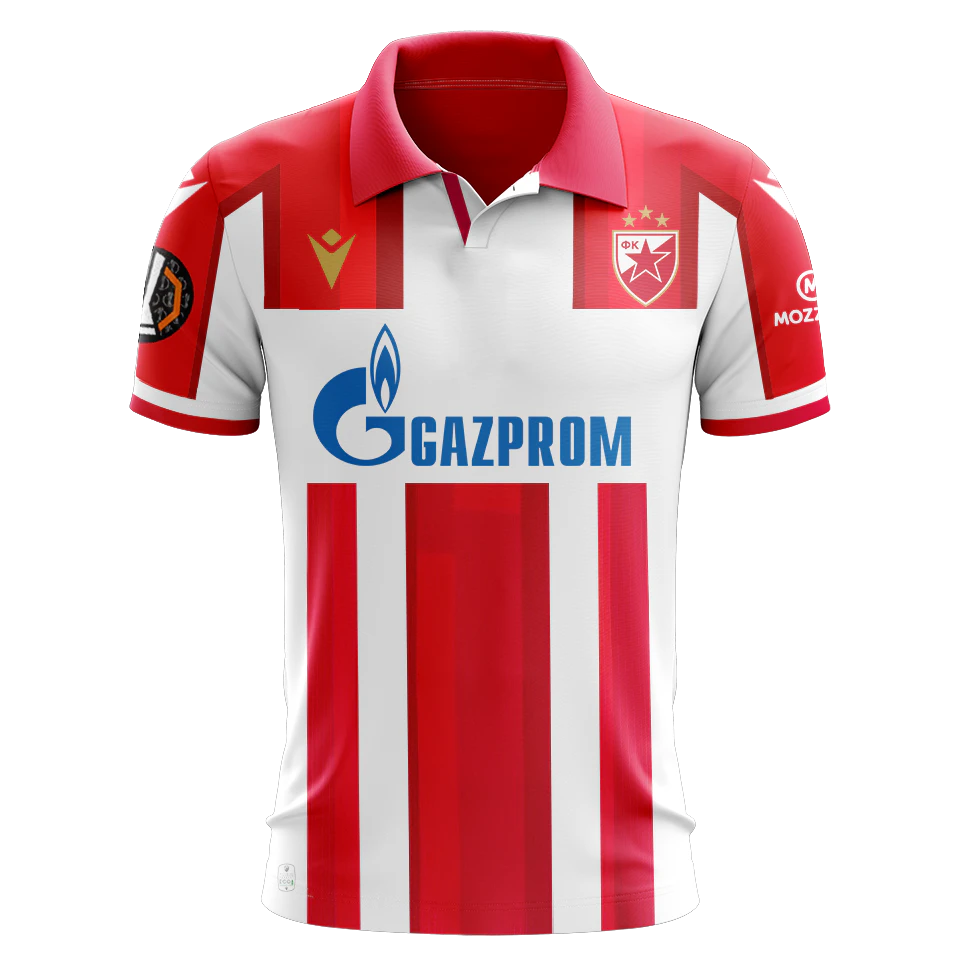 Milos Veljkovic | FK Crvena zvezda - RC Celta | MatchWornShirt