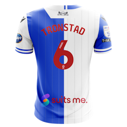 Sondre Tronstad | Blackburn Rovers - Ipswich Town | MatchWornShirt