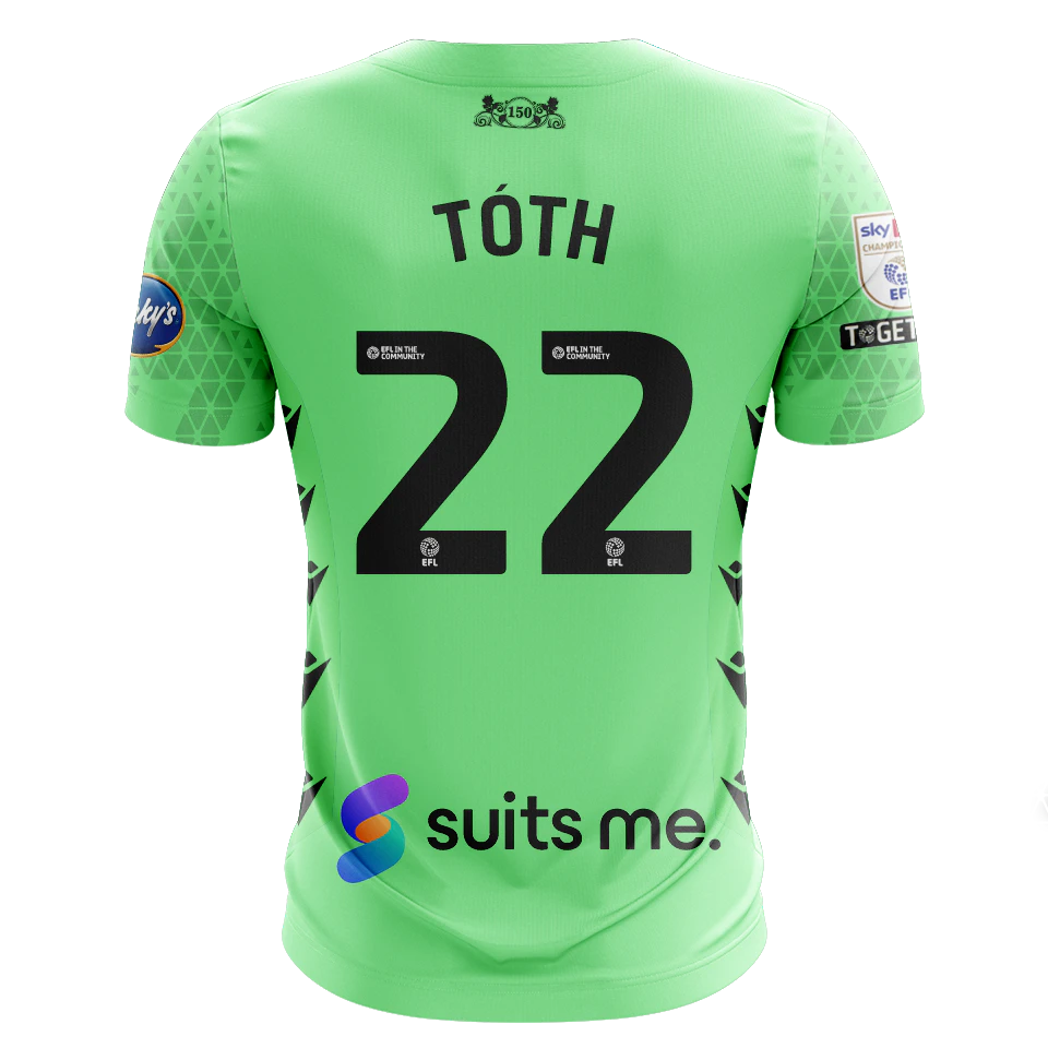 Balázs Tóth | Blackburn Rovers - Ipswich Town | MatchWornShirt