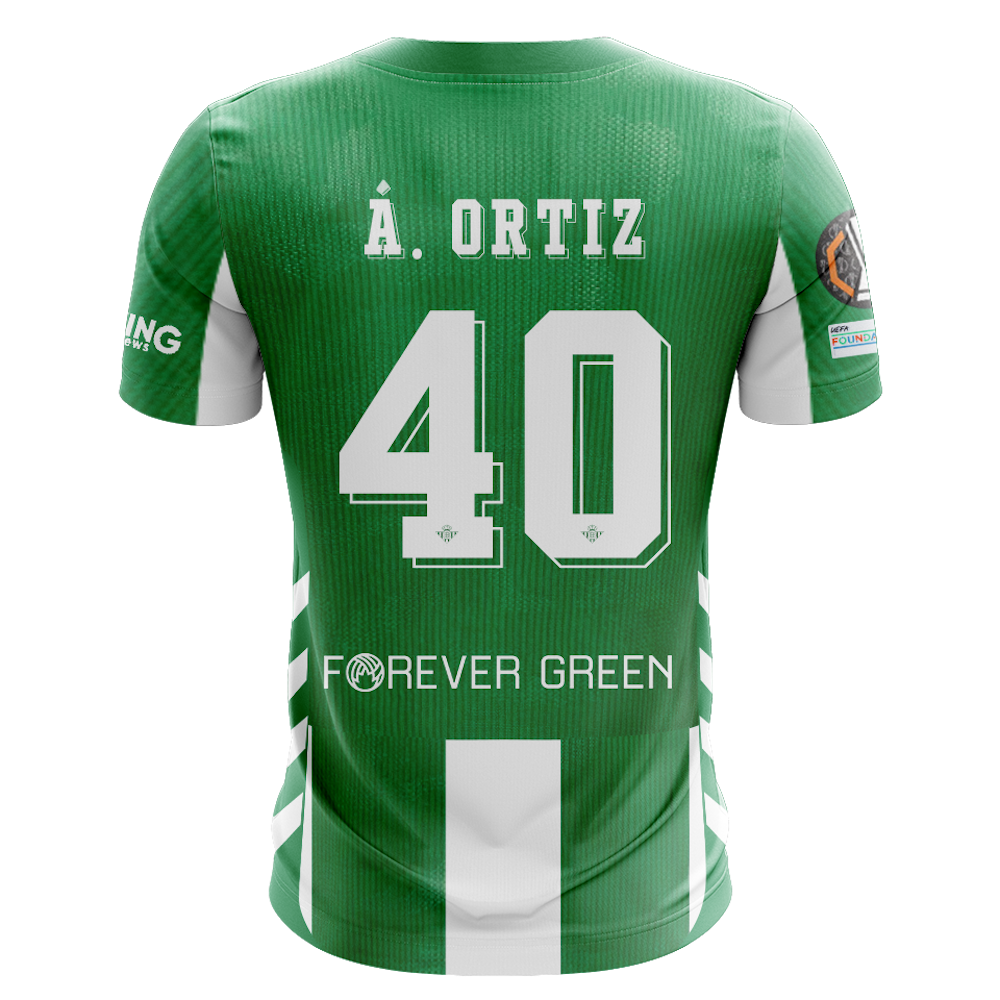 Ángel Ortiz | Real Betis - Feyenoord | MatchWornShirt