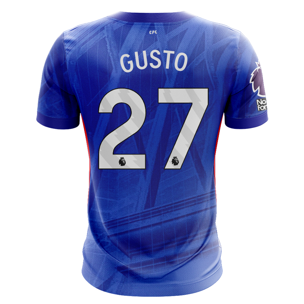 Malo Gusto | Manchester City - Chelsea | MatchWornShirt