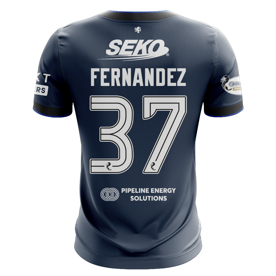 Emmanuel Fernandez | Aberdeen - Rangers | MatchWornShirt