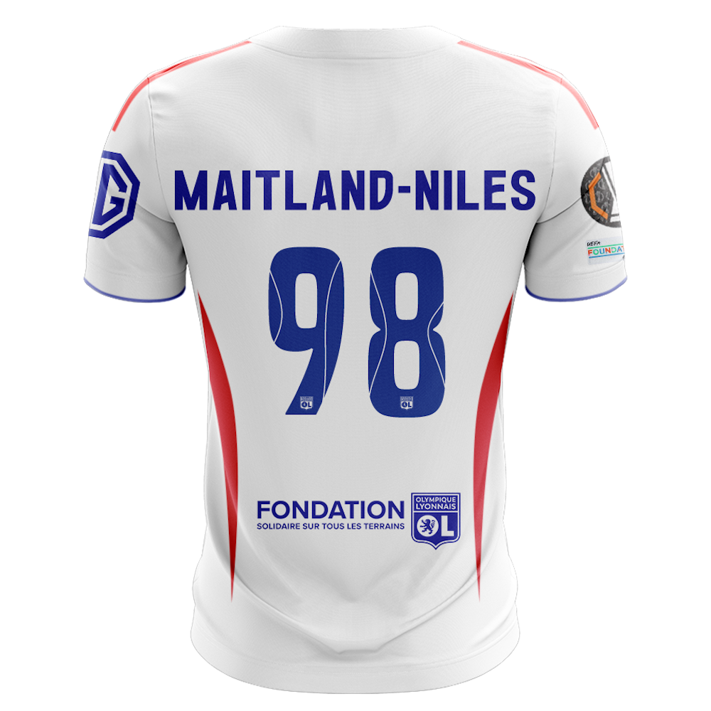 Ainsley Maitland-Niles | Olympique Lyonnais - PAOK | MatchWornShirt