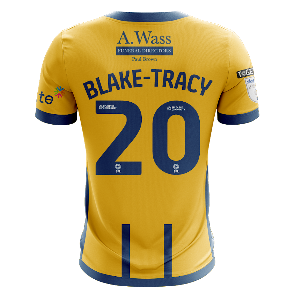 Frazer Blake-Tracy | Mansfield Town - Bradford City | MatchWornShirt