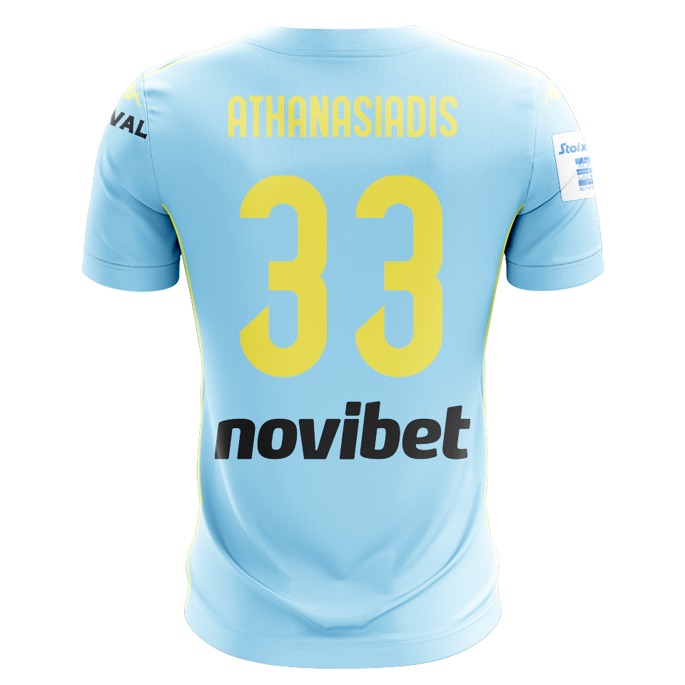 Giorgos Athanasiadis | Aris - AEK Athens | MatchWornShirt