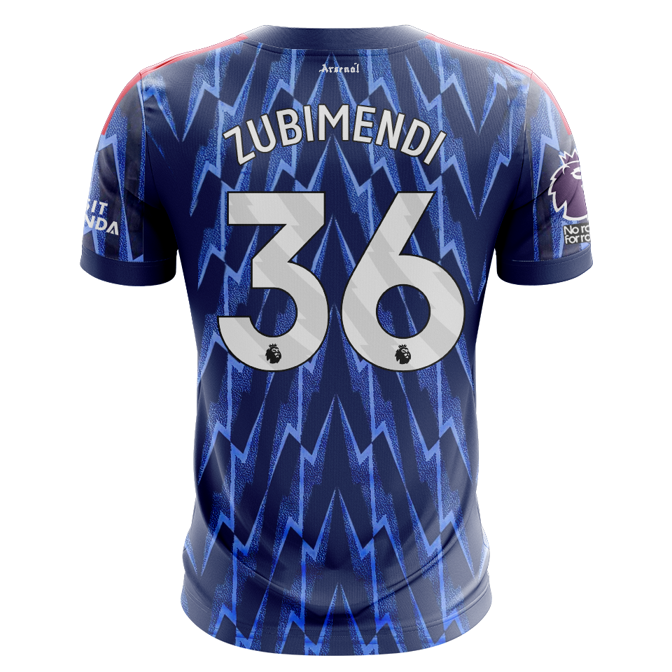 Martín Zubimendi | Nottingham Forest - Arsenal | MatchWornShirt