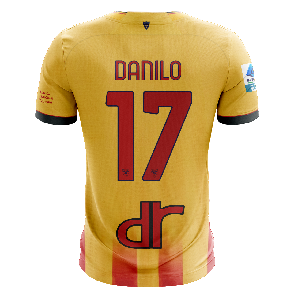 Danilo Filipe Melo Veiga | US Lecce - Lazio | MatchWornShirt
