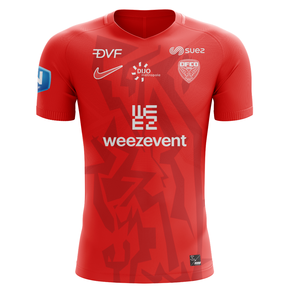 Júlio Tavares | Dijon FCO - Le Puy-en-Velay | MatchWornShirt