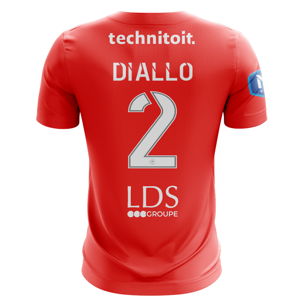 Ismaïl Diallo | Dijon FCO - Le Puy-en-Velay | MatchWornShirt