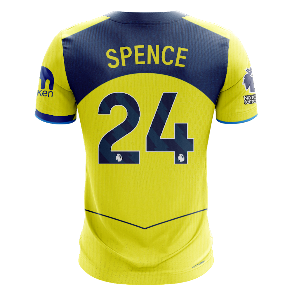 Djed Spence | Brentford - Tottenham Hotspur | MatchWornShirt