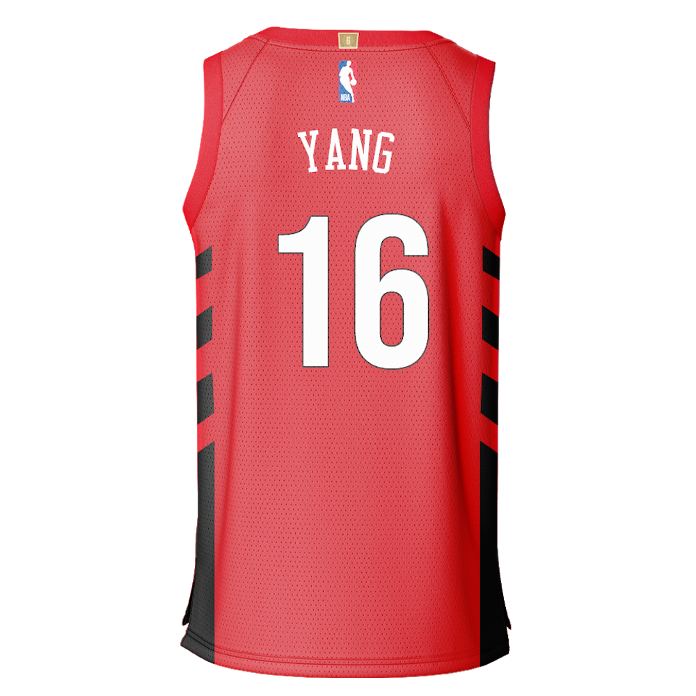 Hansen Yang | Memphis Grizzlies - Portland Trail Blazers | MatchWornShirt