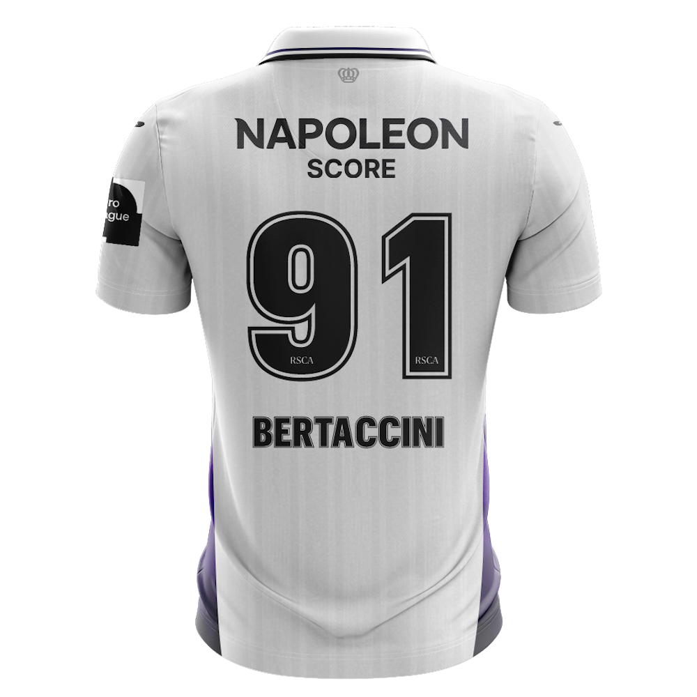 Adriano Bertaccini | KRC Genk - RSC Anderlecht | MatchWornShirt