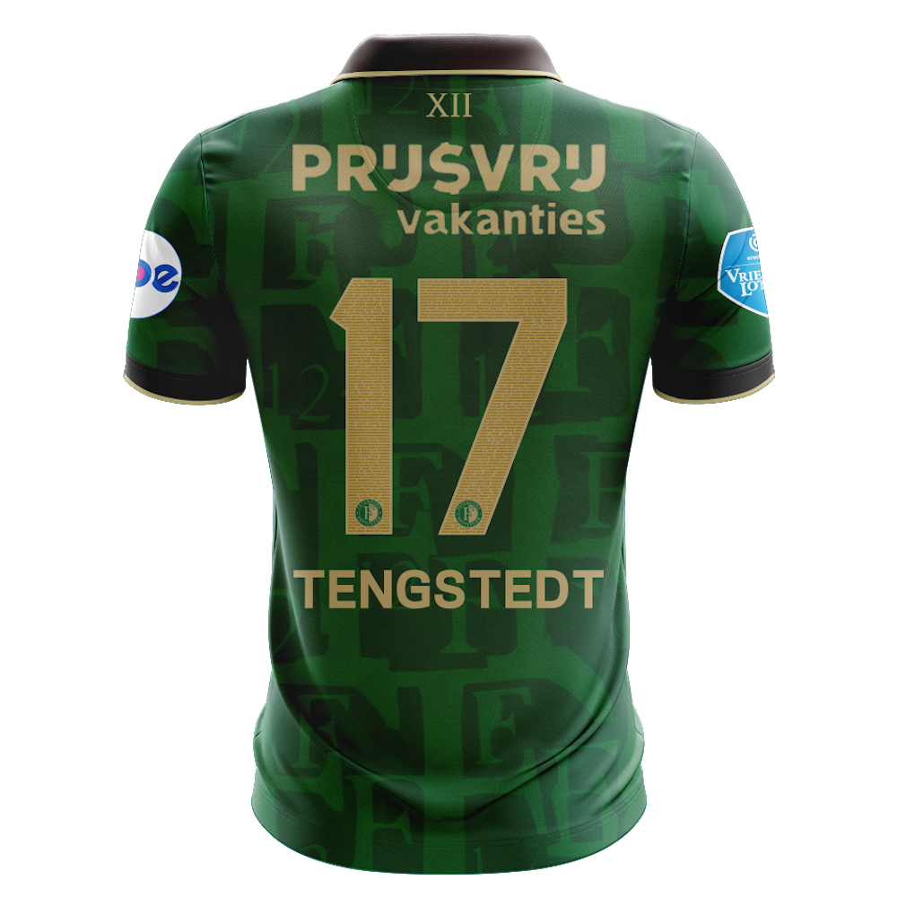 Casper Tengstedt | PSV - Feyenoord | MatchWornShirt