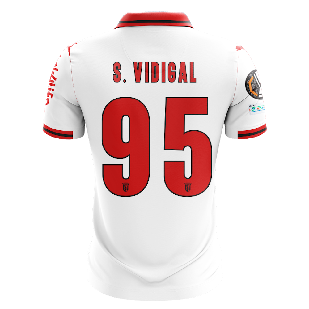 Sandro Vidigal | Go Ahead Eagles - SC Braga | MatchWornShirt