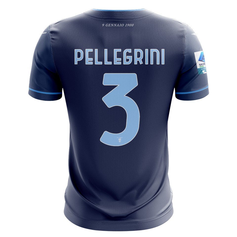Luca Pellegrini | US Lecce - Lazio | MatchWornShirt