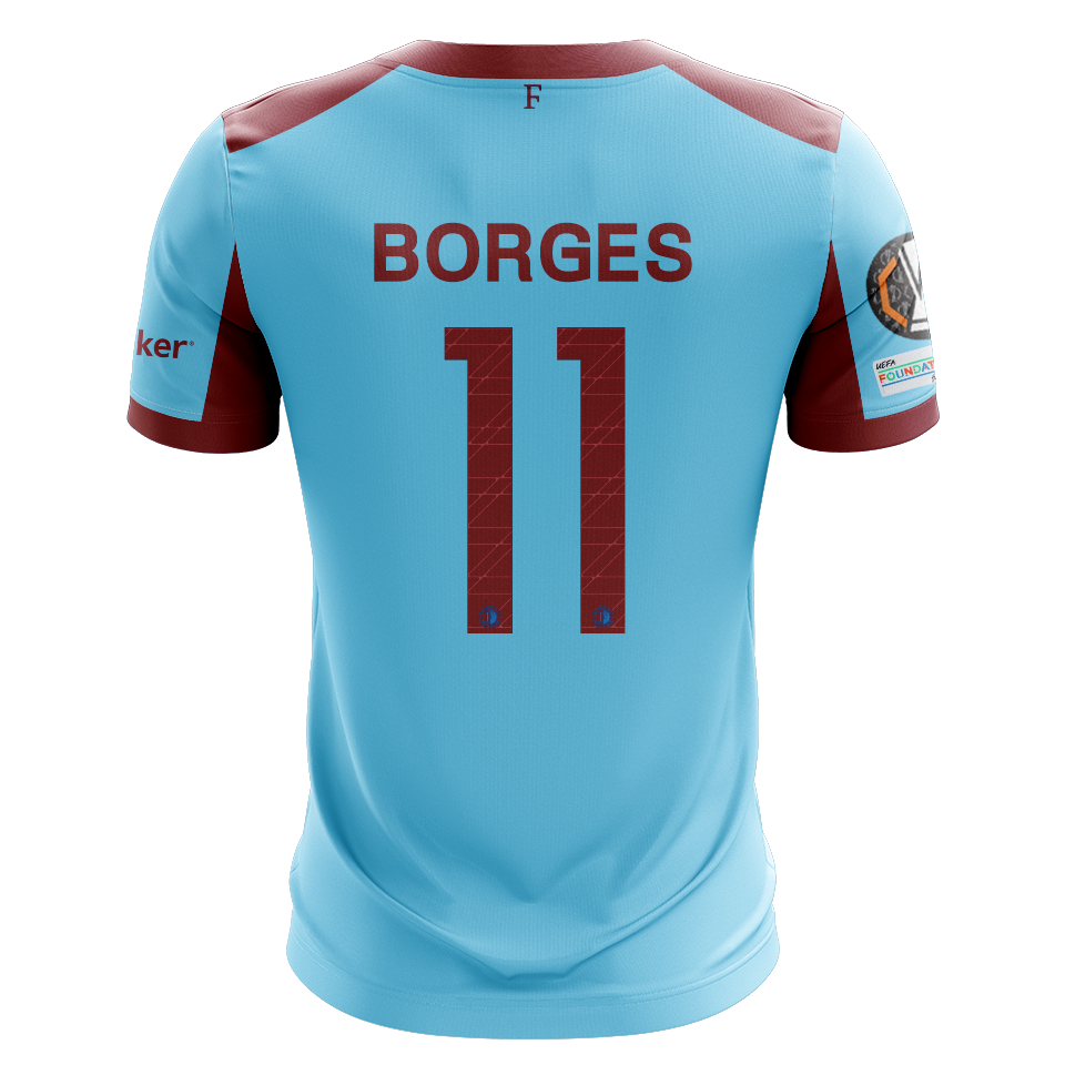Gonçalo Oscar Albuquerque Borges | Real Betis - Feyenoord | MatchWornShirt