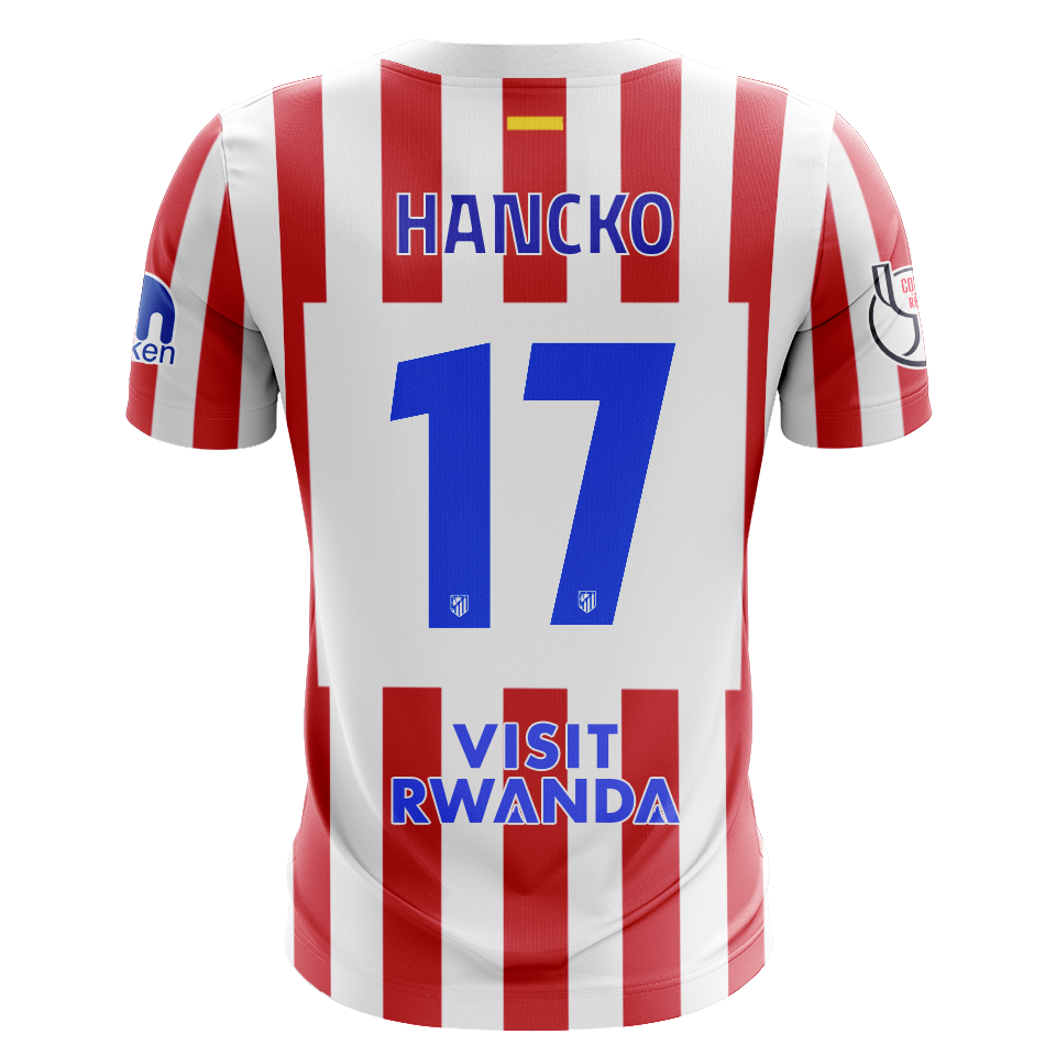 Dávid Hancko | RC Deportivo - Atlético de Madrid | MatchWornShirt