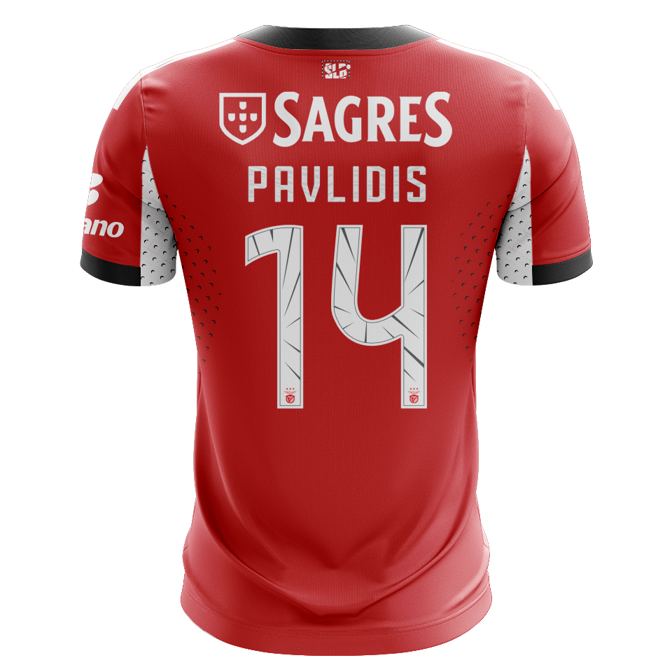 Vangelis Pavlidis | FC Porto - SL Benfica | MatchWornShirt