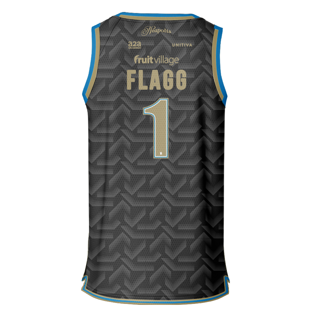Savion Flagg | Napoli Basket - Pallacanestro Cantu | MatchWornShirt