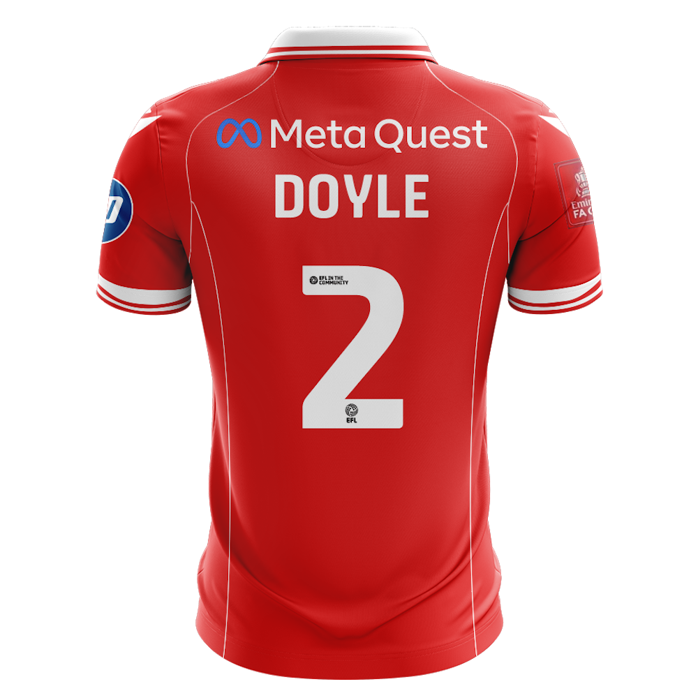 Callum Doyle | Wrexham A.F.C. - Nottingham Forest | MatchWornShirt