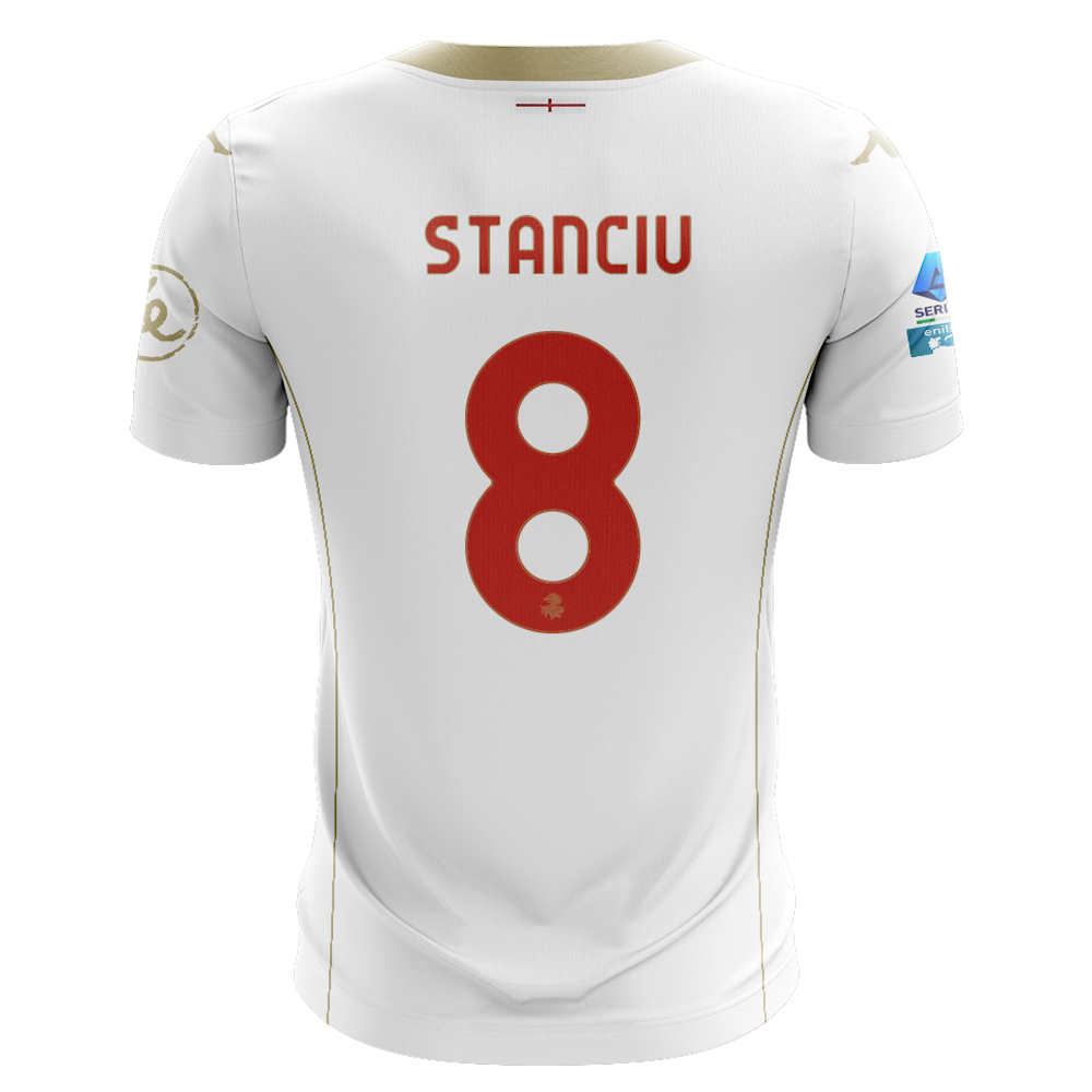 Nicolae Claudiu Stanciu | AC Milan - Genoa CFC | MatchWornShirt