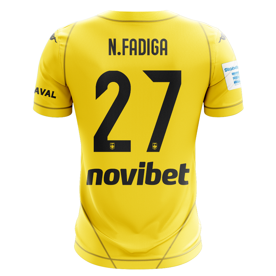Noah Fadiga | Aris - AEK Athens | MatchWornShirt