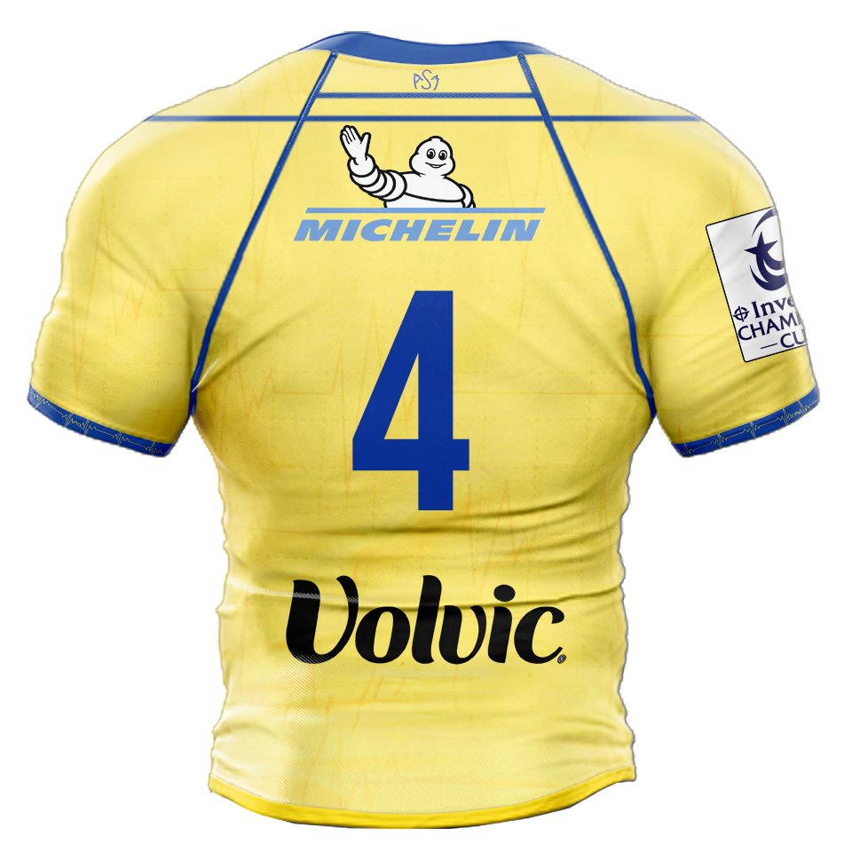 Thibaud Lanen | ASM Clermont Auvergne - Glasgow Warriors | MatchWornShirt