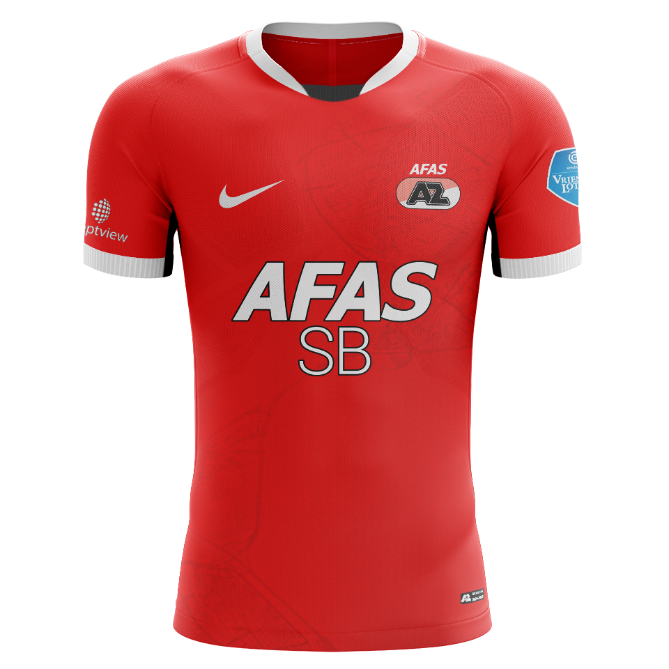 Troy Parrott | AZ Alkmaar - Ajax | MatchWornShirt