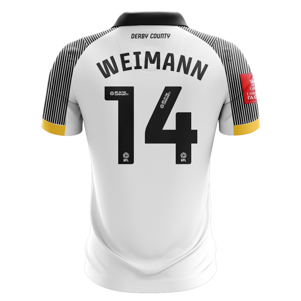 Andreas Weimann | Derby County - Leeds United | MatchWornShirt