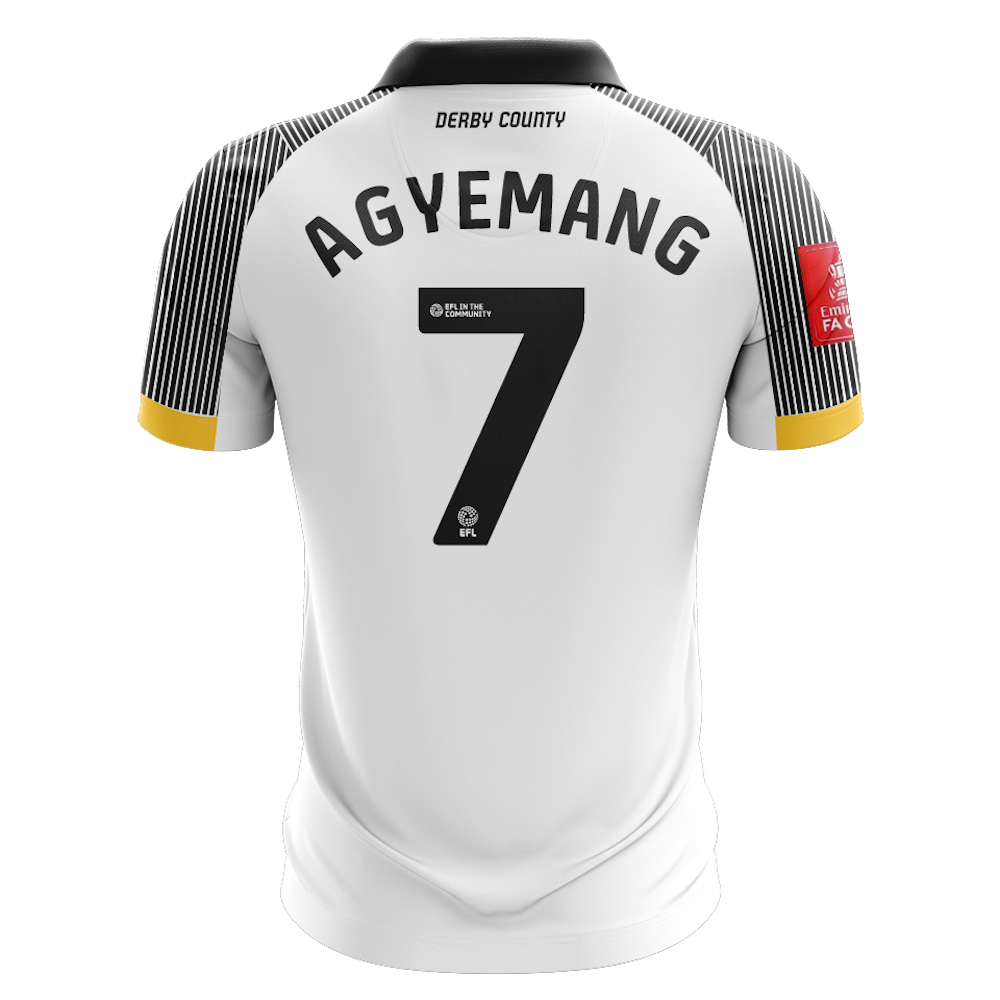 Patrick Agyemang | Derby County - Leeds United | MatchWornShirt