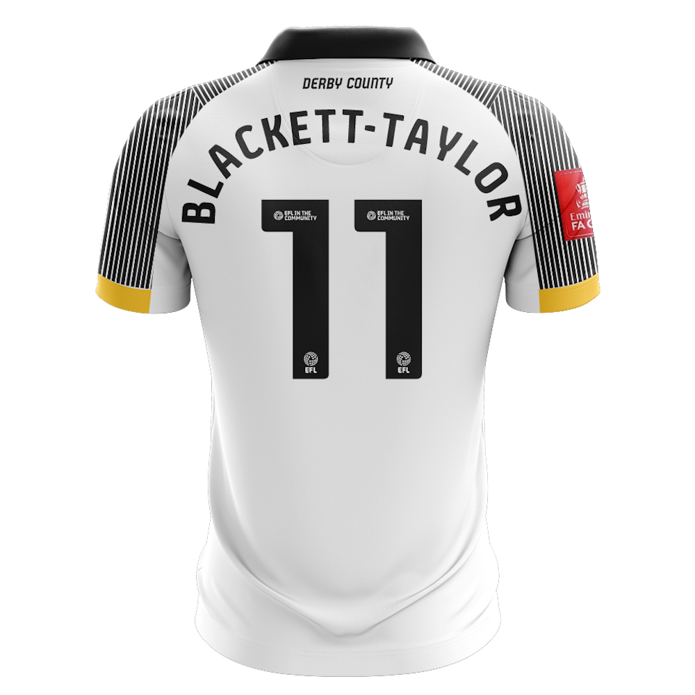 Corey Blackett-Taylor | Derby County - Leeds United | MatchWornShirt