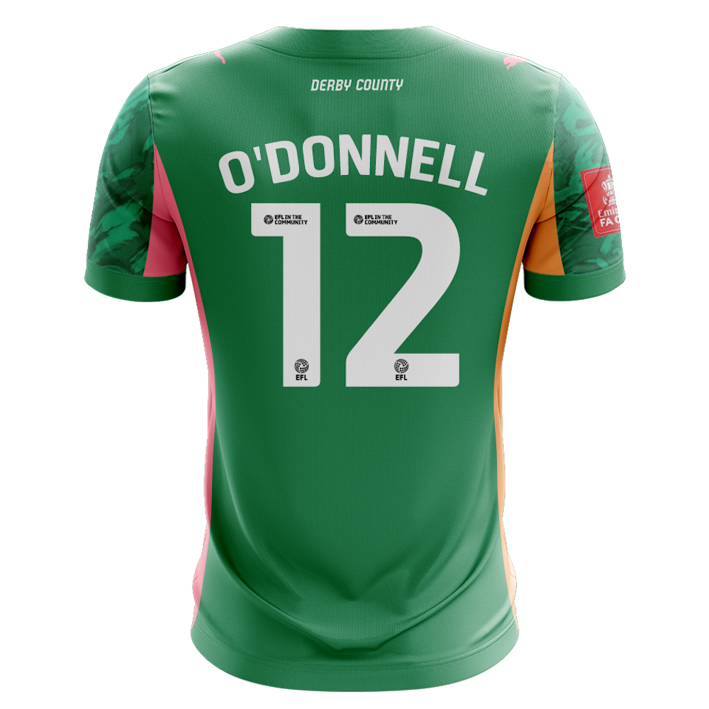 Richard O'Donnell | Derby County - Leeds United | MatchWornShirt